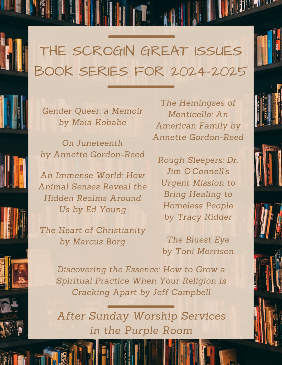 Upcoming Events – FBC Woo